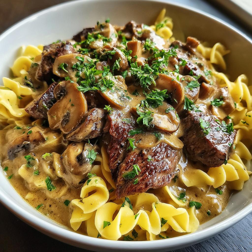 35-Minute Beef and Mushroom Stroganoff That Never Fails