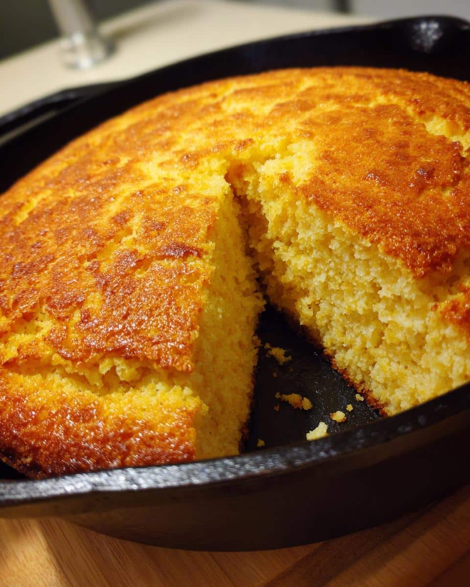 Irresistible Buttermilk Skillet Cornbread in 30 Minutes