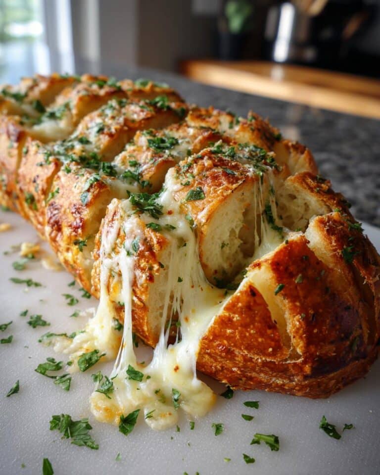 Irresistible Cheesy Garlic Bread in Just 20 Minutes