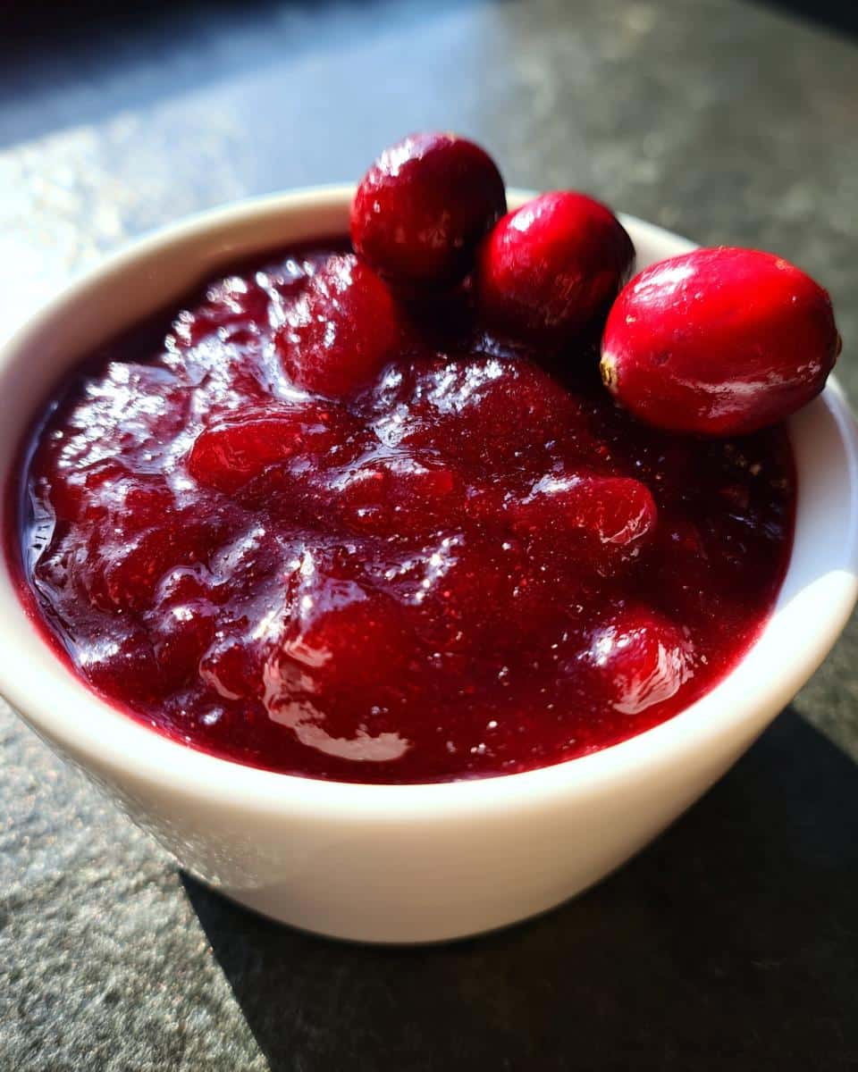 Irresistible Cinnamon Vanilla Cranberry Sauce in 20 Minutes