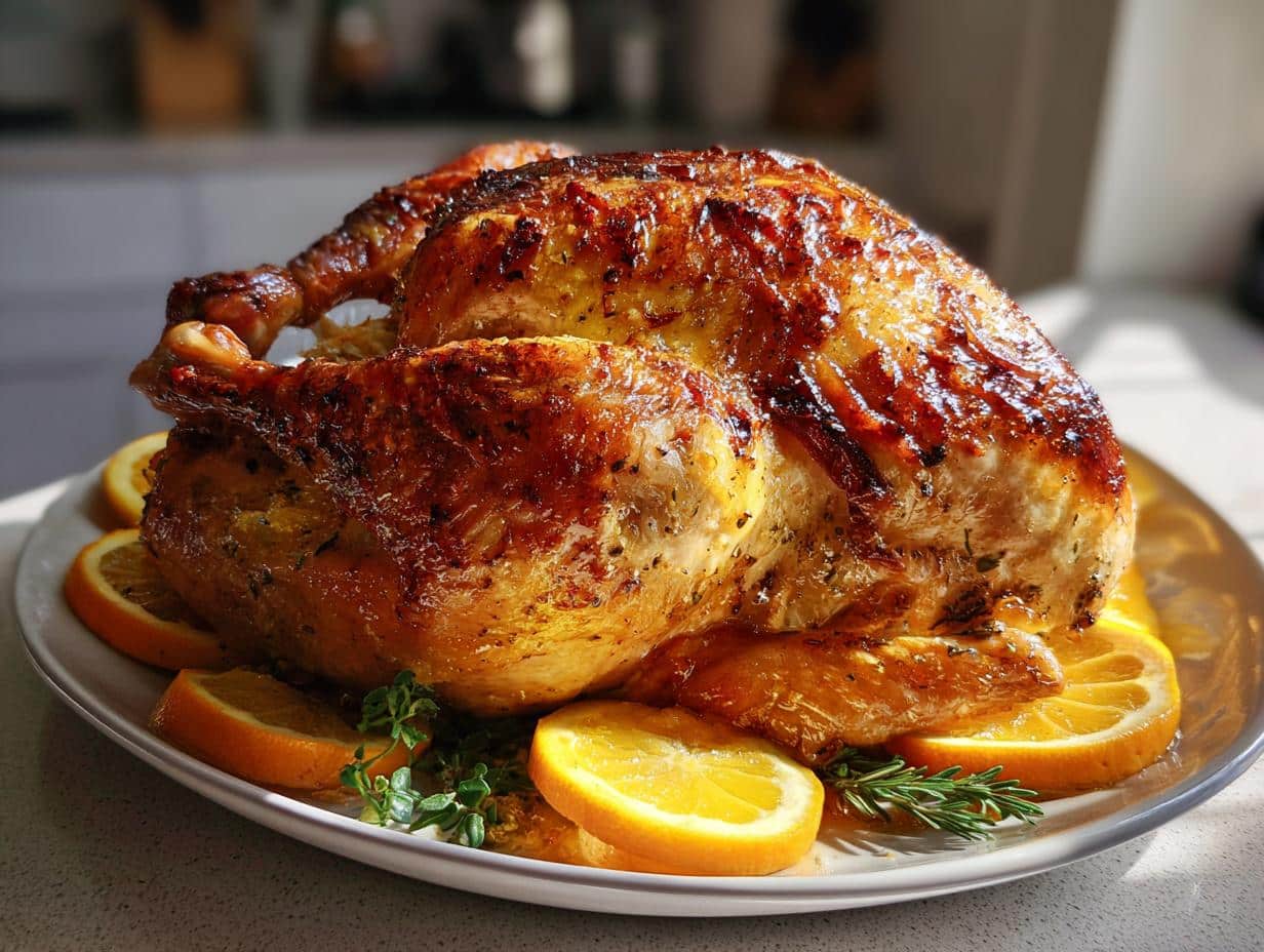 Juicy Citrus Brined Turkey in Just 12 Hours