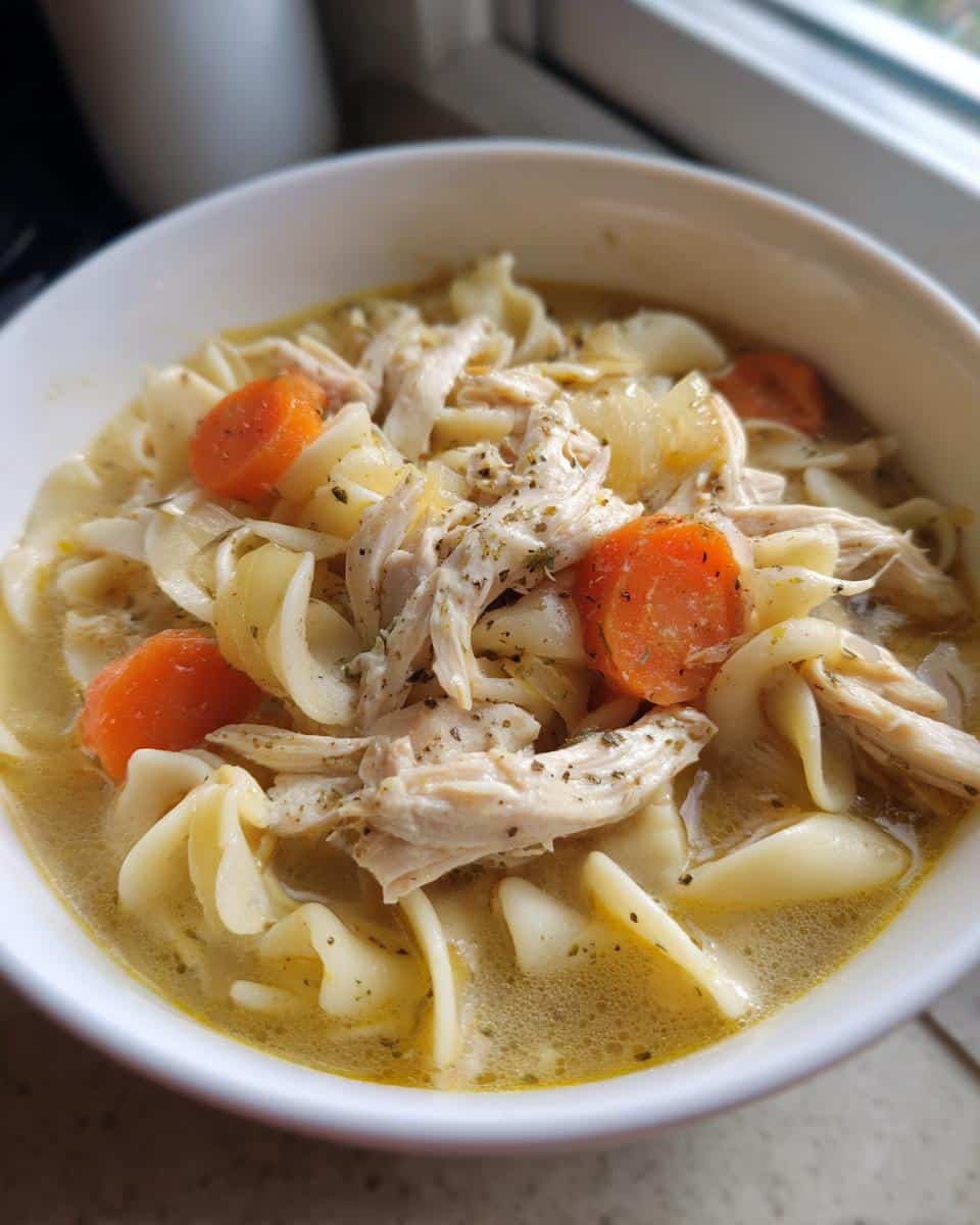 30-Minute Creamy Turkey Noodle Soup That Melts Hearts