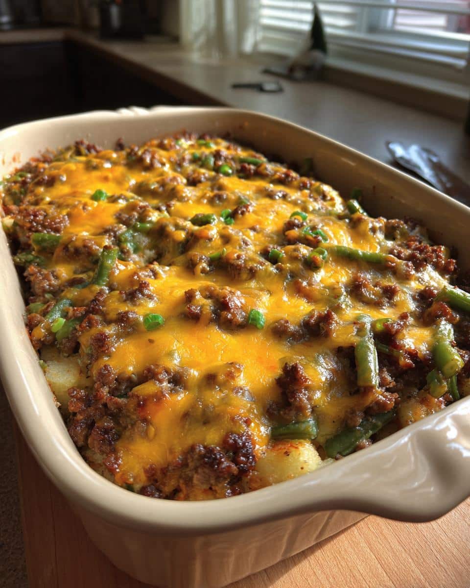 Easy Hobo Casserole Ground Beef Dinner in 5 Simple Steps