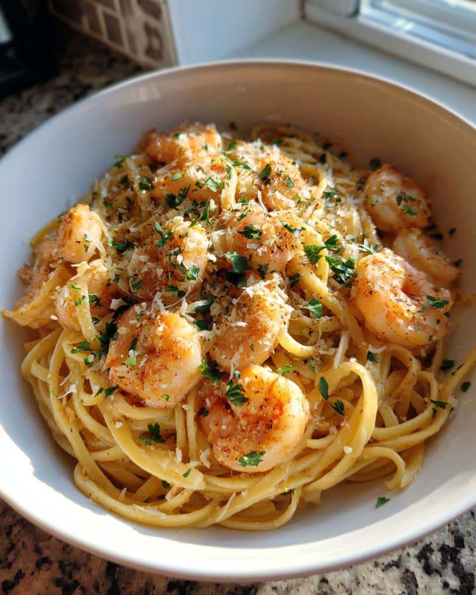 25-Minute Garlic Butter Shrimp Pasta: Easy & Irresistible