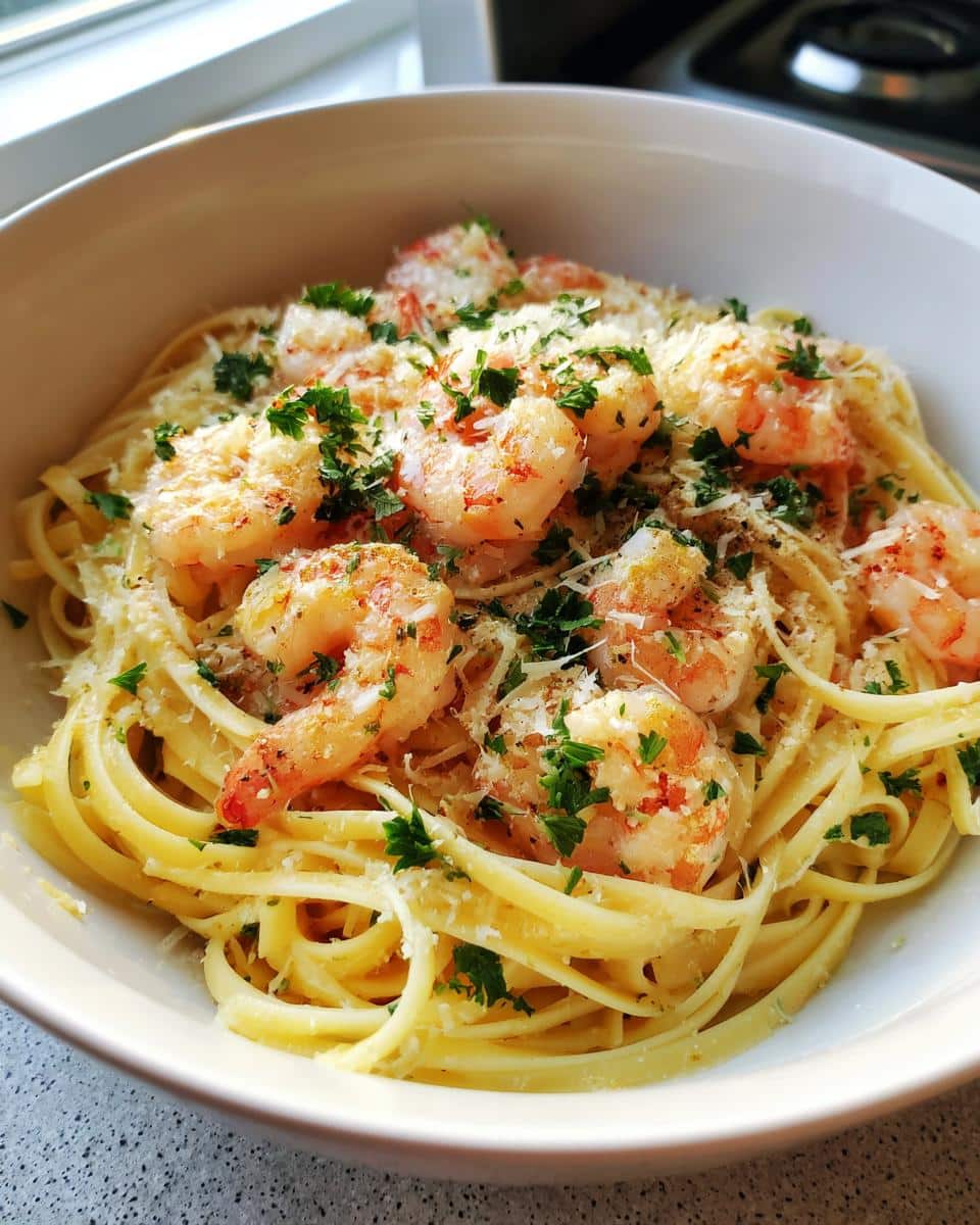 25-Minute Garlic Butter Shrimp Pasta: Easy & Irresistible