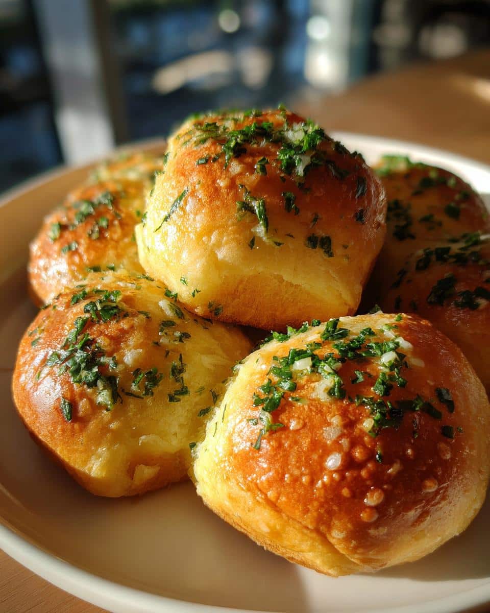 Irresistible Garlic Knots with Lemon Herb Butter in 3 Steps