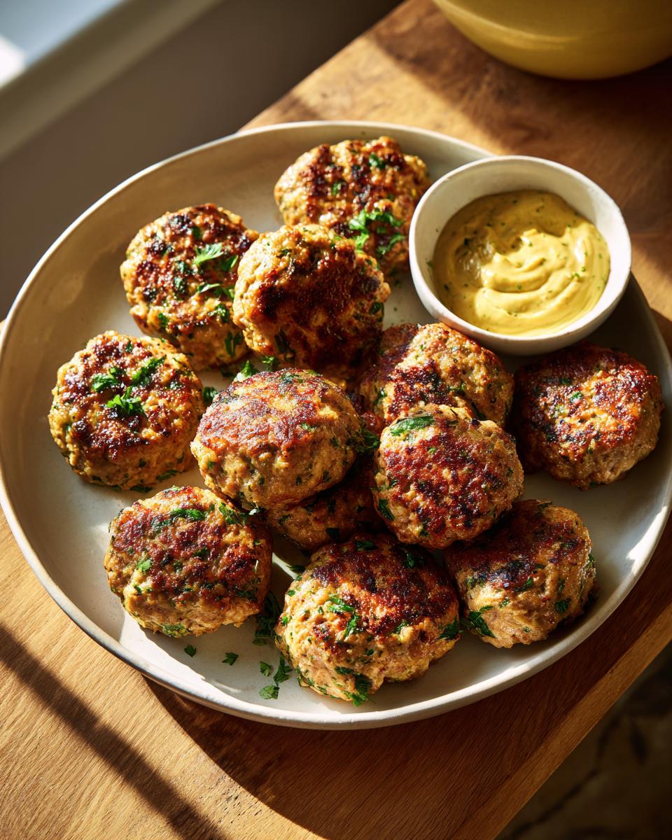 Juicy Herby Mummy Pigs with Mustard Dip in Just 20 Minutes