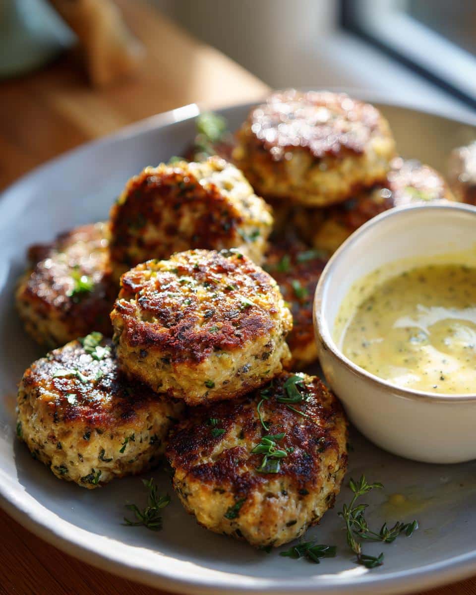 Juicy Herby Mummy Pigs with Mustard Dip in Just 20 Minutes