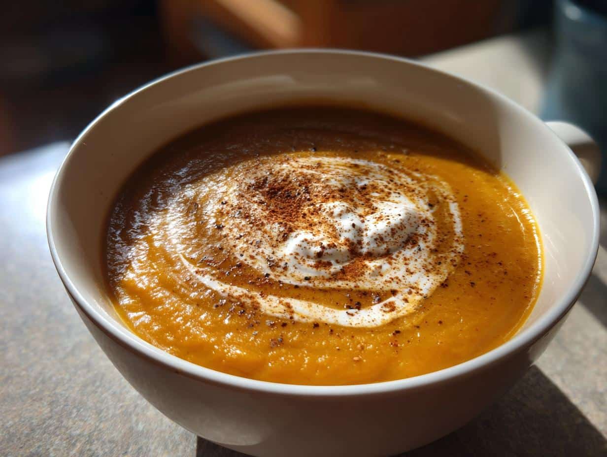 Smoky Paprika Butternut Squash Soup: 1 Pot Comfort Magic