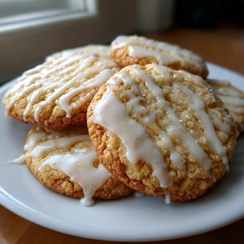 15-Minute White Chocolate Dipped Chewy Maple Cookies Bliss
