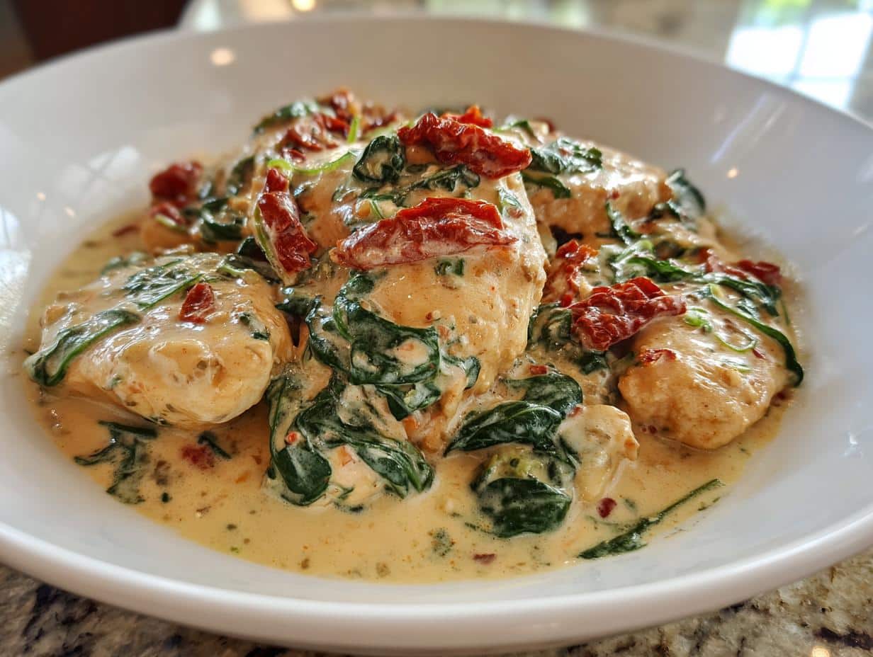 30-Minute Creamy Tuscan Chicken Recipe That Never Fails