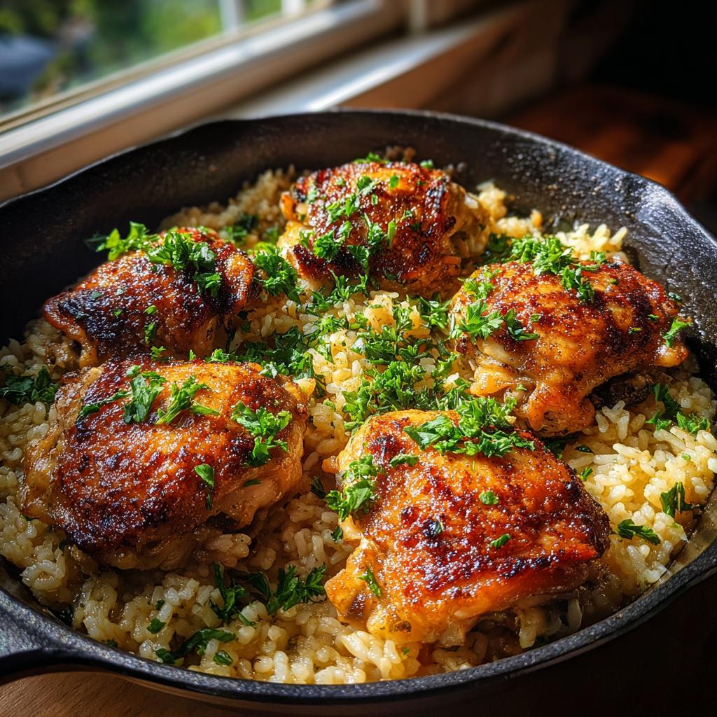 One-Pot Greek Chicken and Lemon Rice: 45-Minute Flavor Bomb