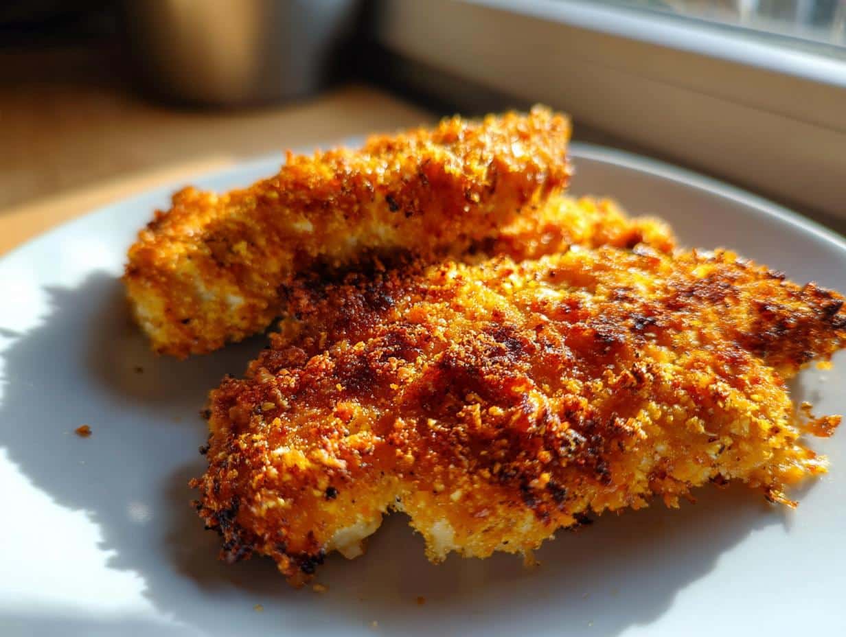 Crispy Baked Parmesan Crusted Chicken in Just 20 Minutes