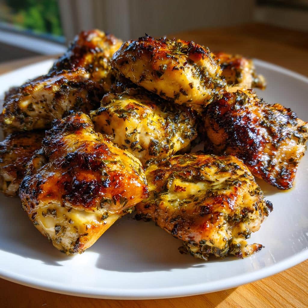 Juicy Buttery Herb Rub Baked Chicken in Just 30 Minutes