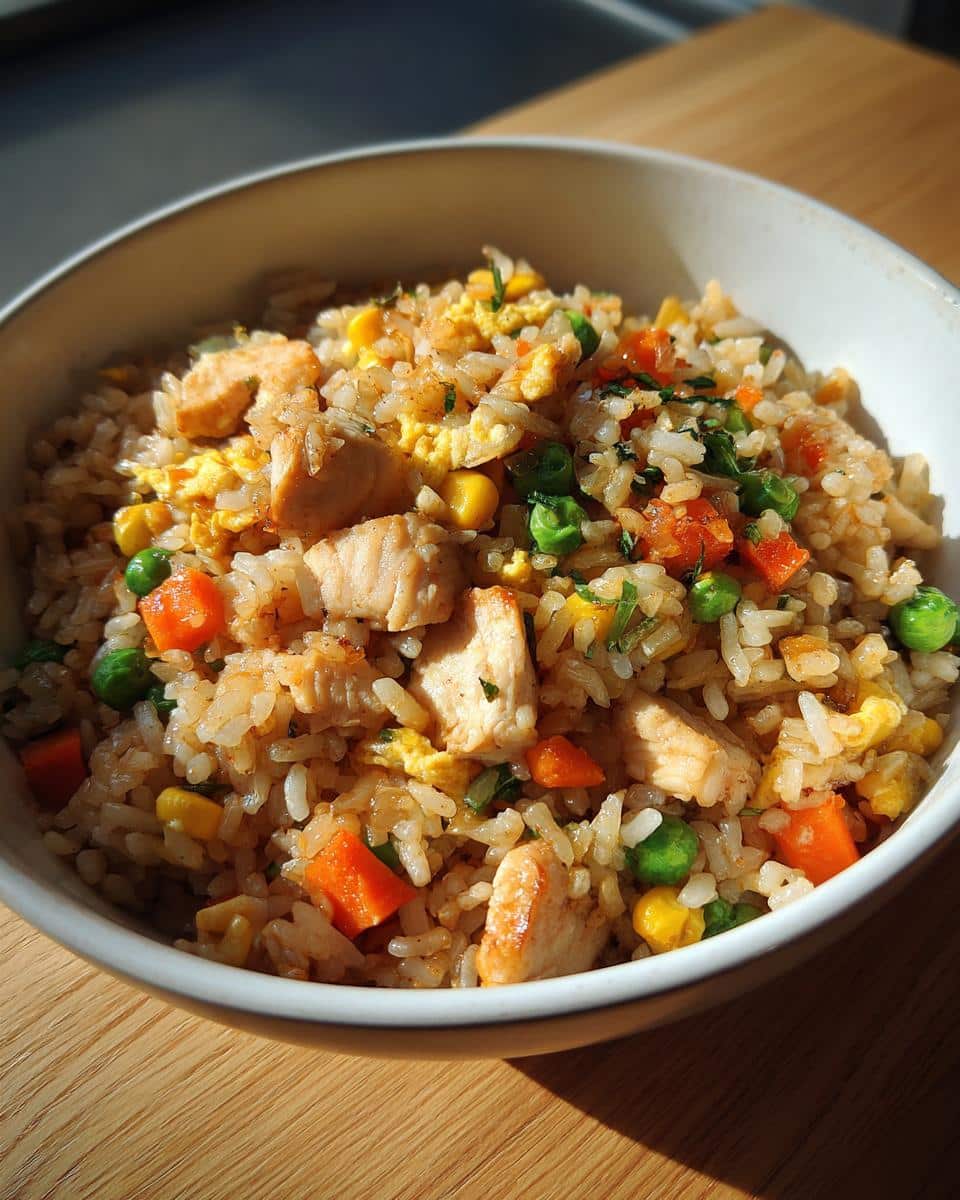 25-Minute Chicken and Veggie Fried Rice That Beats Takeout