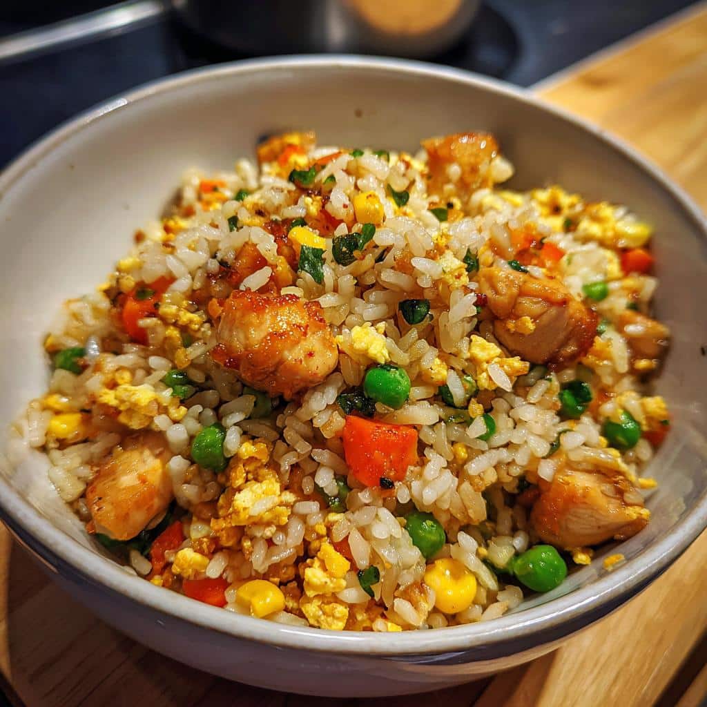 25-Minute Chicken and Veggie Fried Rice That Beats Takeout
