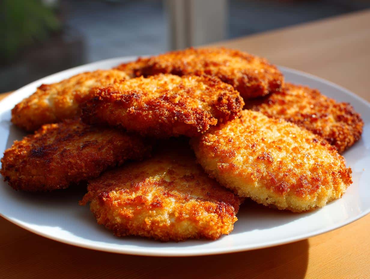 Crispy Breaded Cutlets in the Air Fryer: 3-Step Perfection
