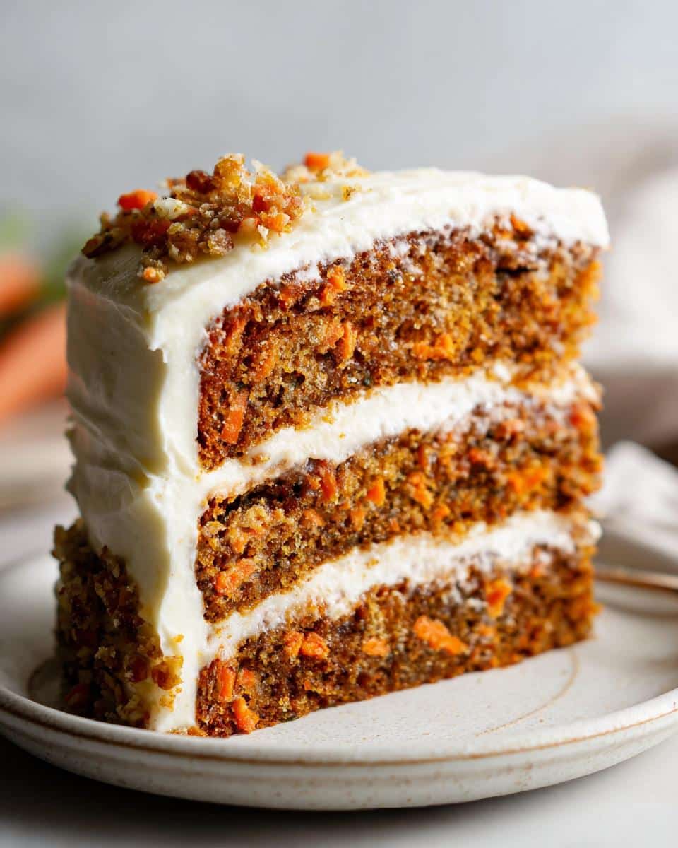 Easy Carrot Cake with Cream Cheese Frosting in 30 Minutes