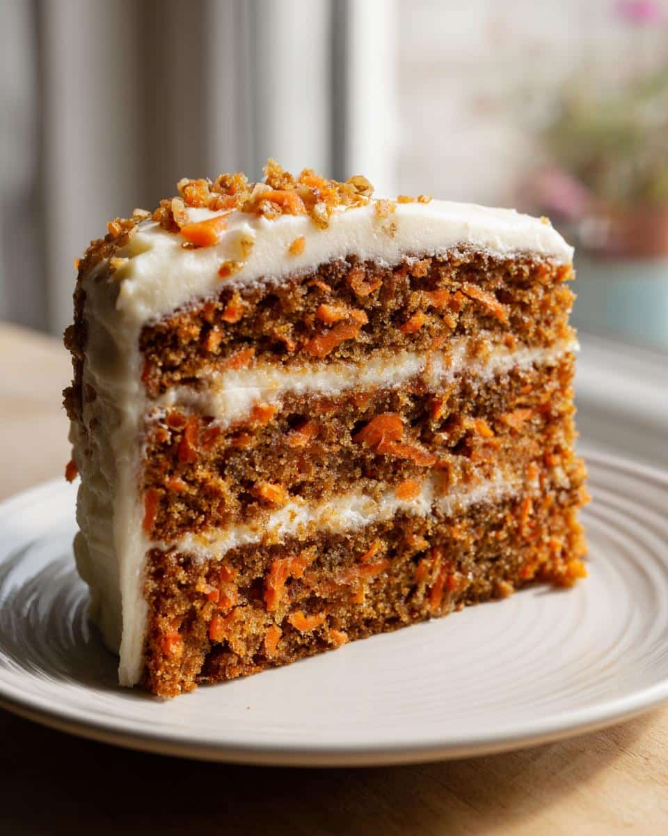 Easy Carrot Cake with Cream Cheese Frosting in 30 Minutes