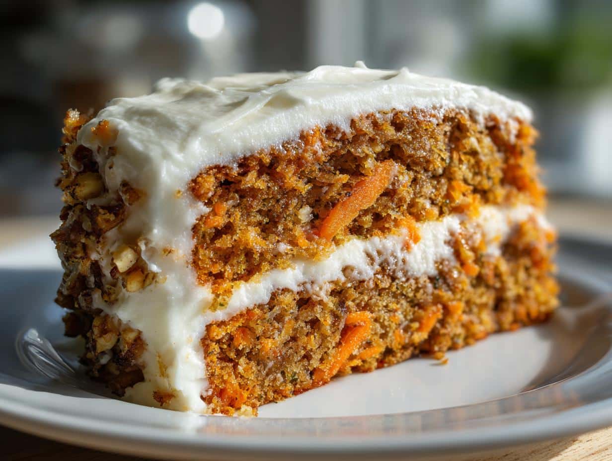 Easy Carrot Cake with Cream Cheese Frosting in 30 Minutes