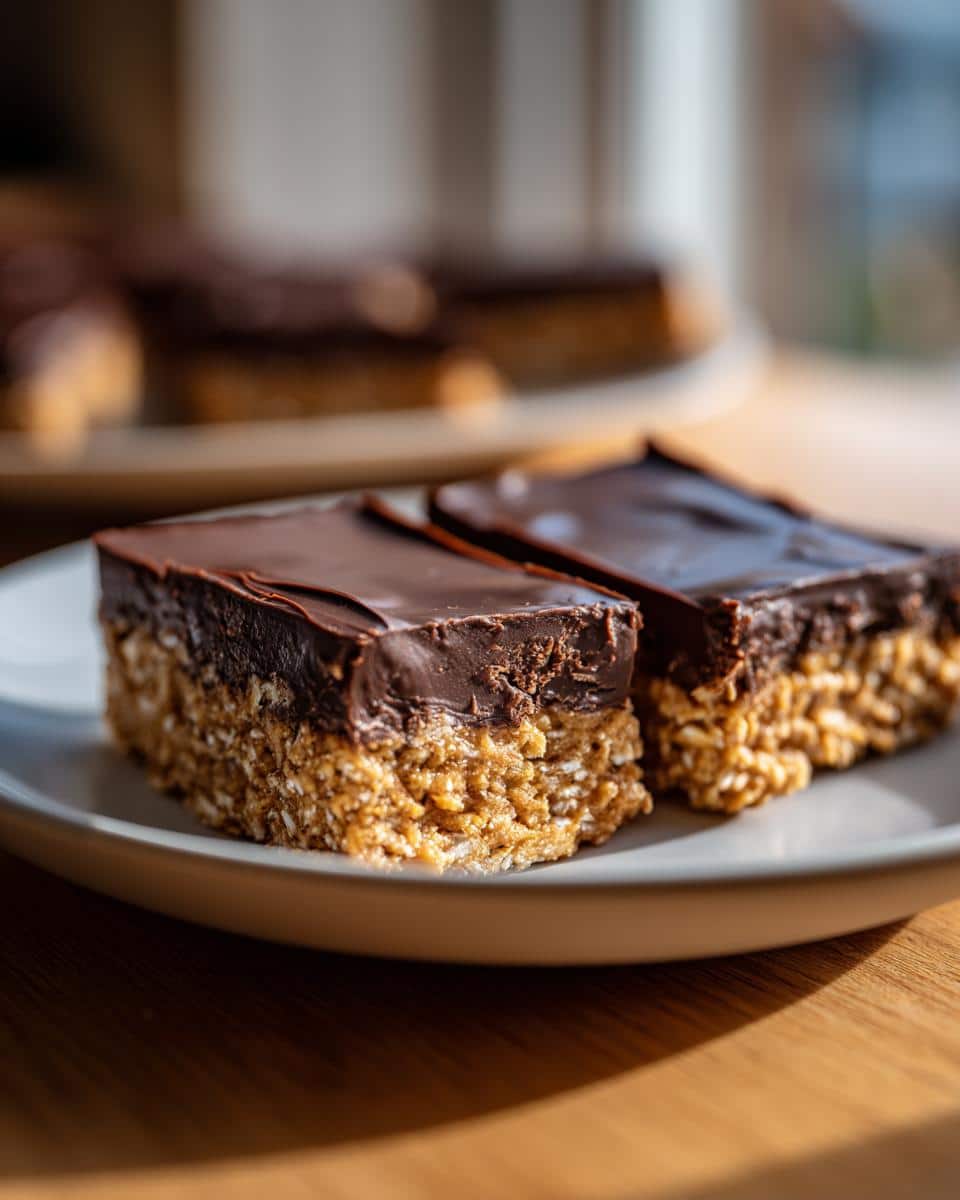 15-Minute No Bake Chocolate Peanut Butter Bars You'll Crave