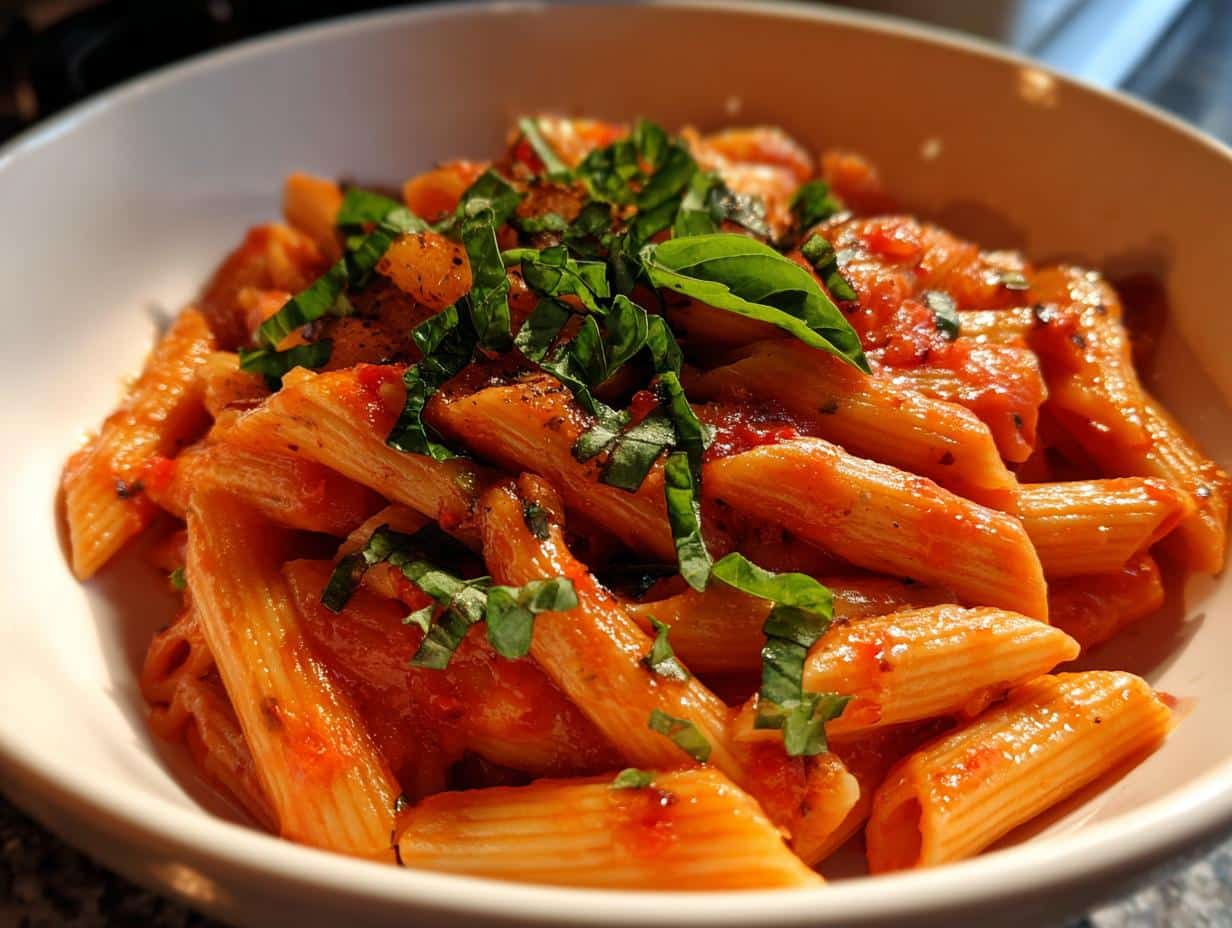 20-Minute One Pot Spicy Arrabbiata Penne That Never Fails