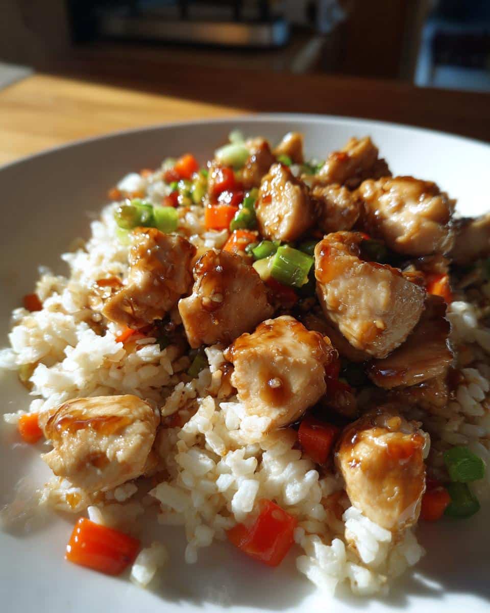 35-Minute One Pot Teriyaki Chicken Rice That Never Fails