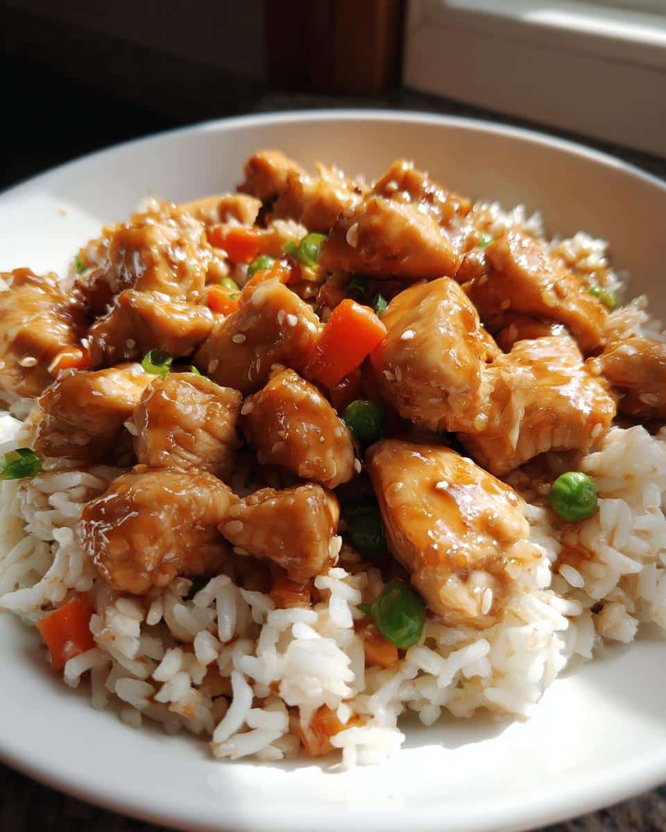 35-Minute One Pot Teriyaki Chicken Rice That Never Fails
