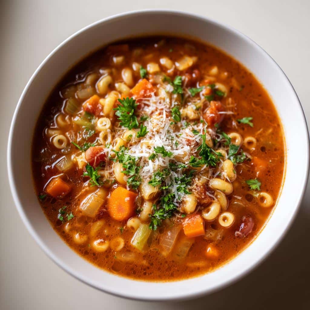 Slow Cooker Minestrone Soup: 4-Hour Comfort in a Bowl