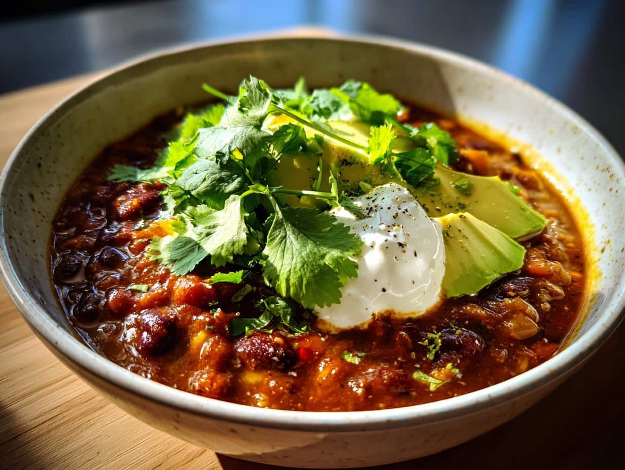 30-Minute Spicy Black Bean Soup with Lime - Bold & Easy