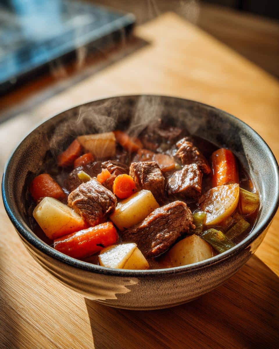 Hearty Beef and Vegetable Stew: 1 Pot Comfort Magic