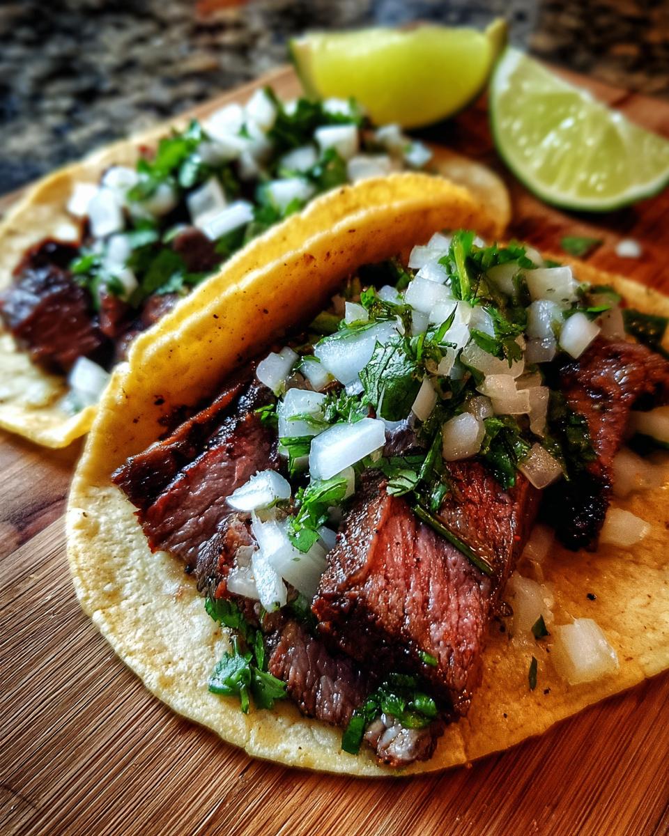 30-Minute Street Style Carne Asada Tacos You Can’t Resist