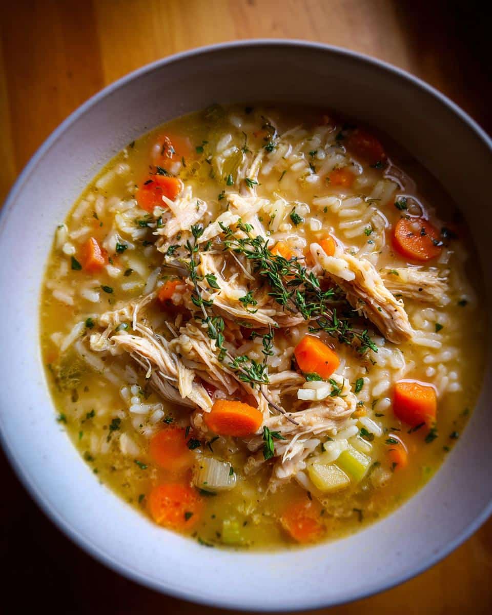 35-Minute Turkey and Rice Vegetable Soup - Comfort in a Bowl