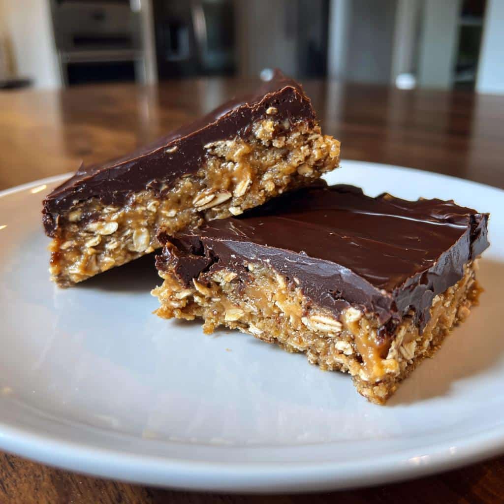 15-Minute No Bake Chocolate Peanut Butter Bars You'll Crave