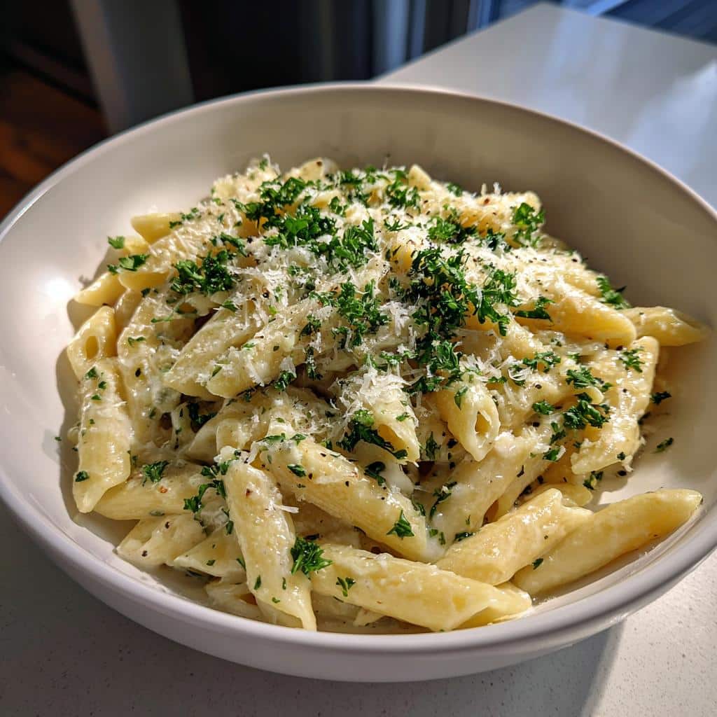 20-Minute Weeknight One Pot Creamy Garlic Pasta Magic